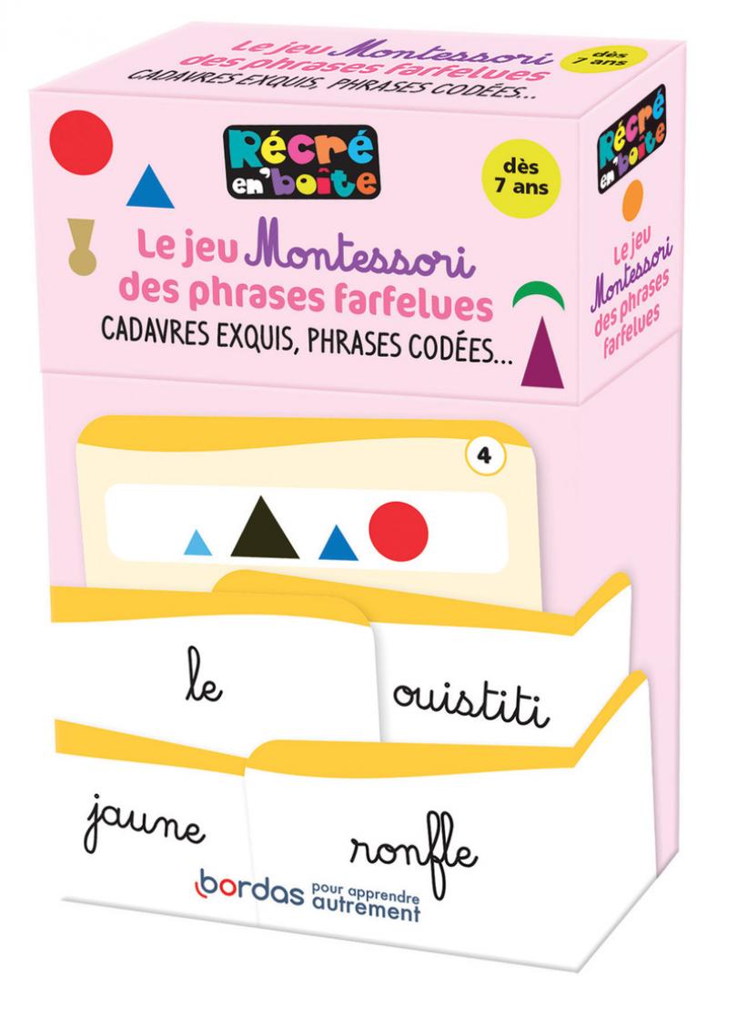 Le jeu Montessori des phrases farfelues - dès 7 ans – Eveil Montessori