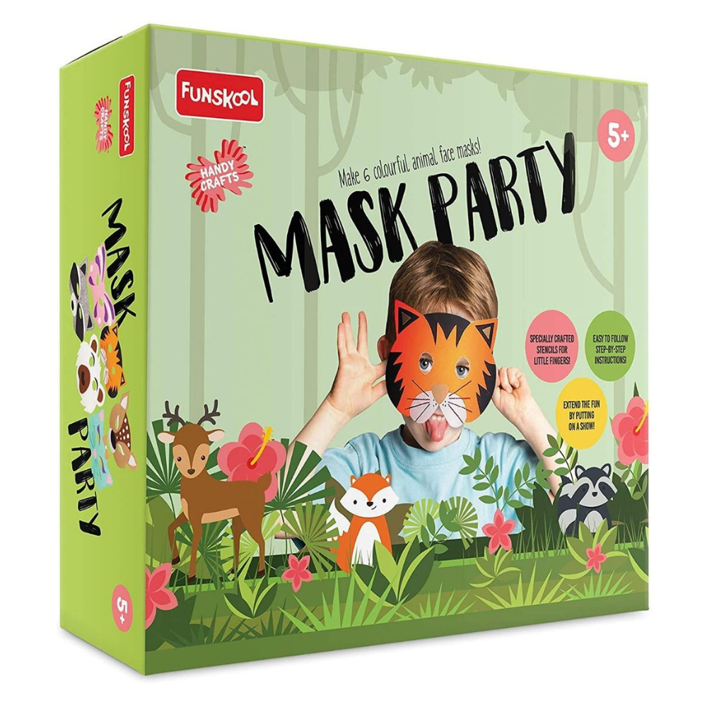 Mask Party | Eveil-Montessori Maroc – Eveil Montessori