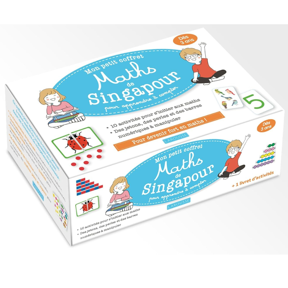 Mon petit coffret Singapour pour apprendre à compter | Eveil-Montessori ...