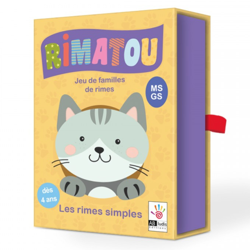 Rimatou 1 - Les rimes simples | Eveil-Montessori Maroc – Eveil Montessori